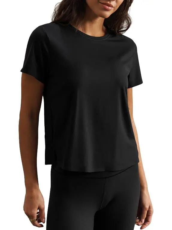 RHONE Serene Performance T-shirt - Pure Black