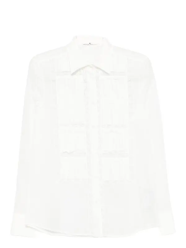Ermanno Scervino Cotton Shirt - White