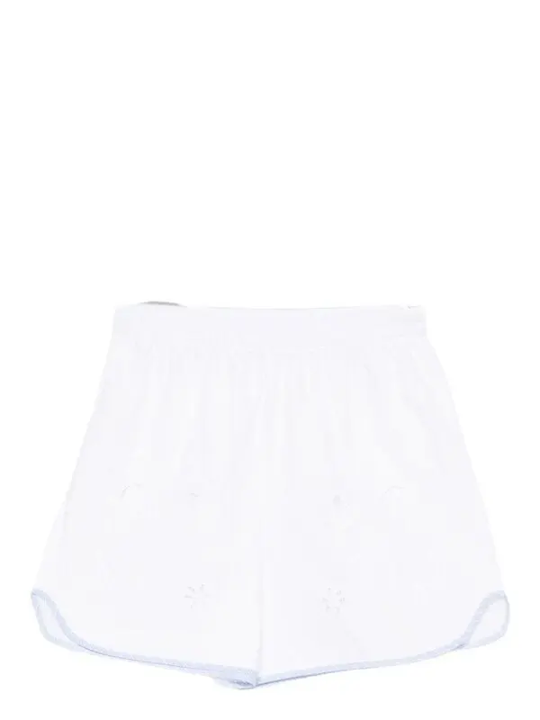 RELAX RE-LUX Cotton Shorts - White