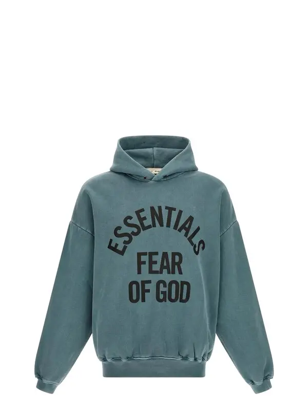 ESSENTIALS 90s Campus Sweatshirt - Sky Blue