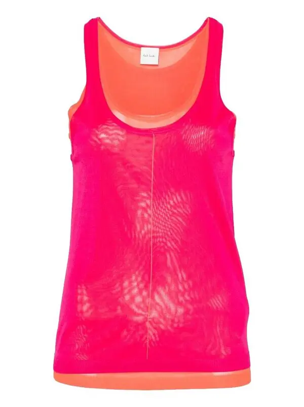 Paul Smith Layered Tank Top - Red