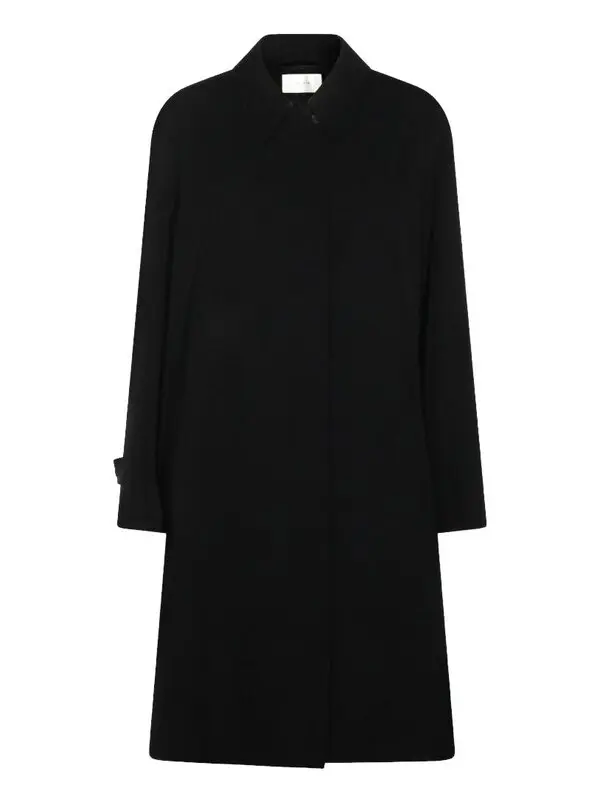 THE ROW Dayton Wool Coat - Blue