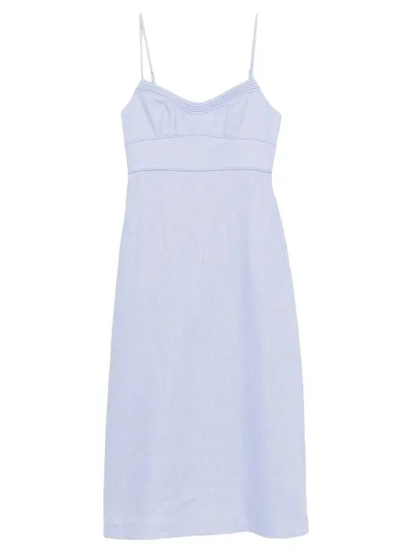 Zimmermann Luna Midi Dress - Sky Blue