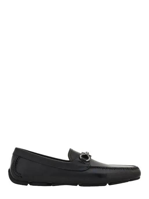 FERRAGAMO Gancini Ornament Driver - Black