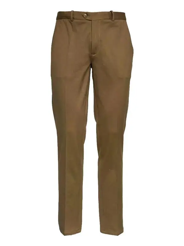 CIRCOLO 1901 Piqué-texture Trousers - Neutrals