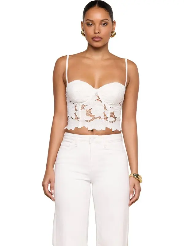 L'Agence Sonya Bustier - Ivory