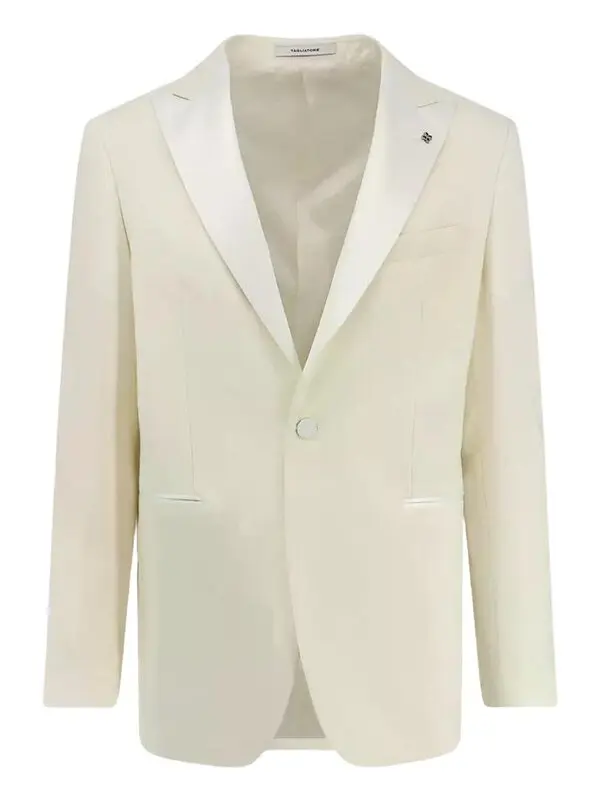 Tagliatore Peak-lapel Blazer - Neutrals
