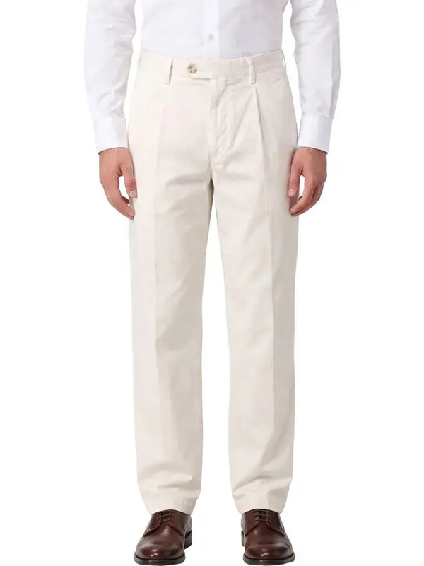 RE-HASH Tailored Trousers - Yellow Cream