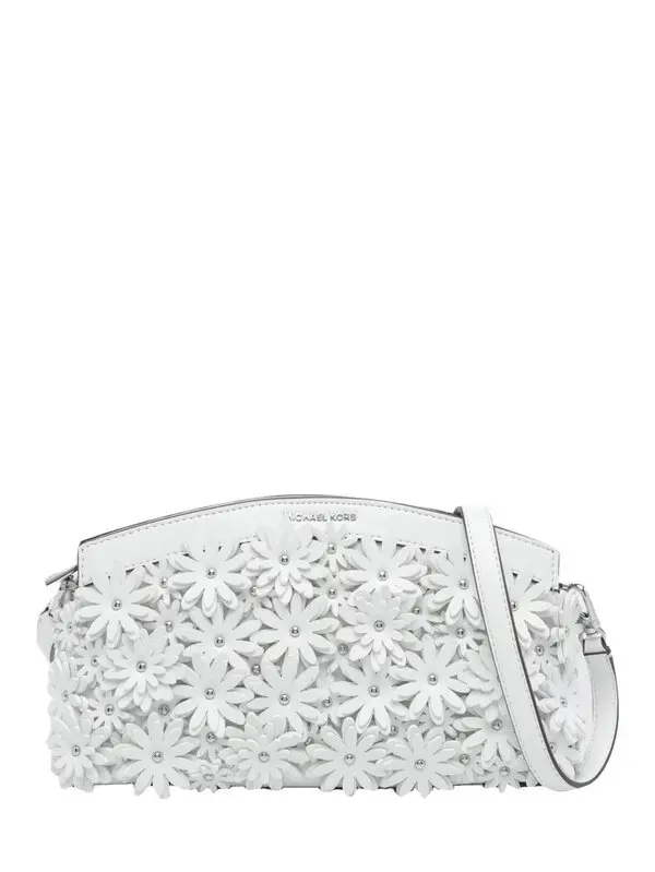 Michael Kors Embellished Clutch - White