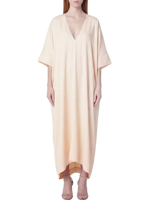 Alberta Ferretti Kaftan Dress - Pink
