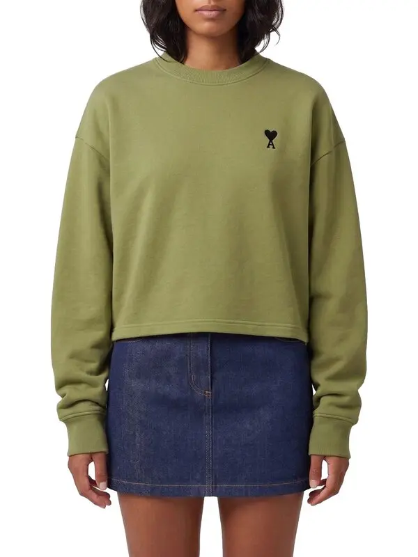 Ami Crewneck Sweatshirt - Green