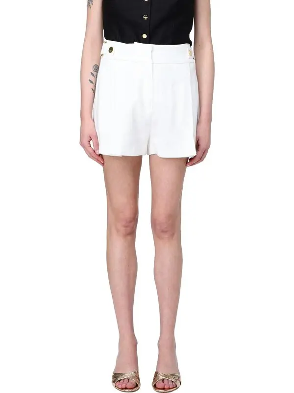Elisabetta Franchi Tailored Shorts - Ivory
