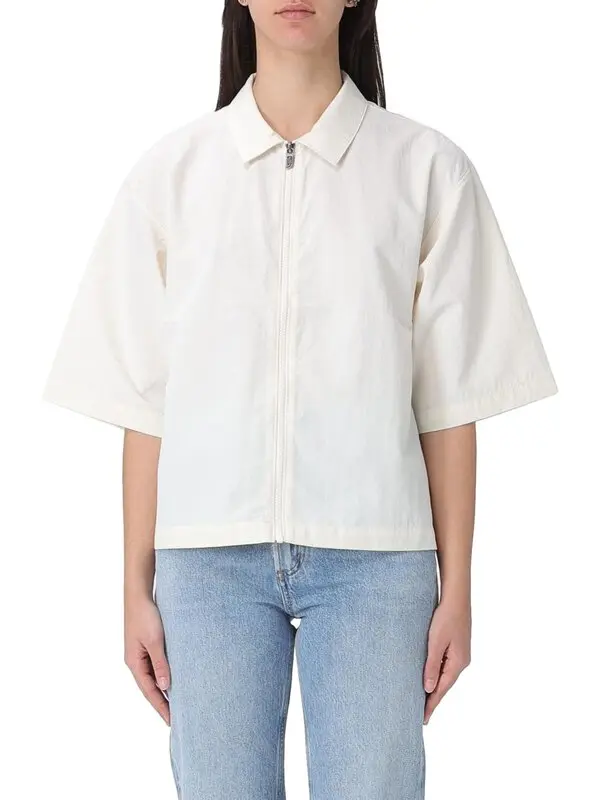 The North Face Zip-up Shirt - White