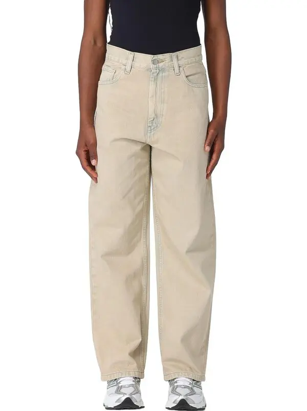 Carhartt Work In Progress Straight Leg Jeans - Beige