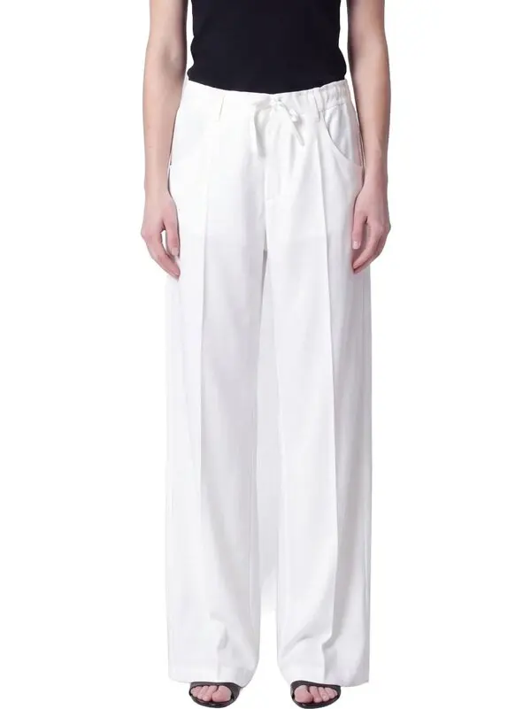 DARKPARK Wide Leg Trousers - White