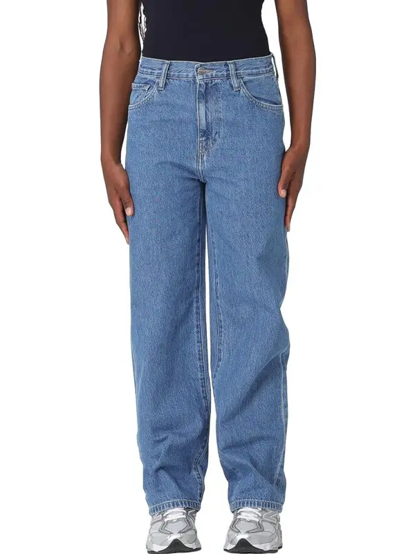 Carhartt Work In Progress Straight Leg Jeans - Blue
