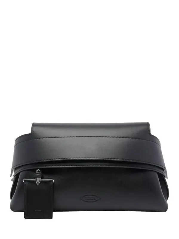 TOD'S Leather Clutch - Black
