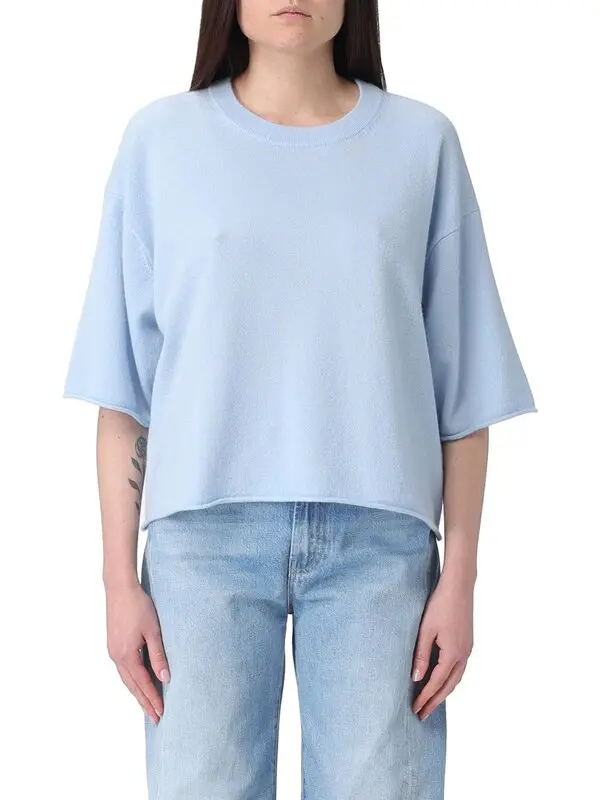 ALLUDE Knit Pullover - Blue