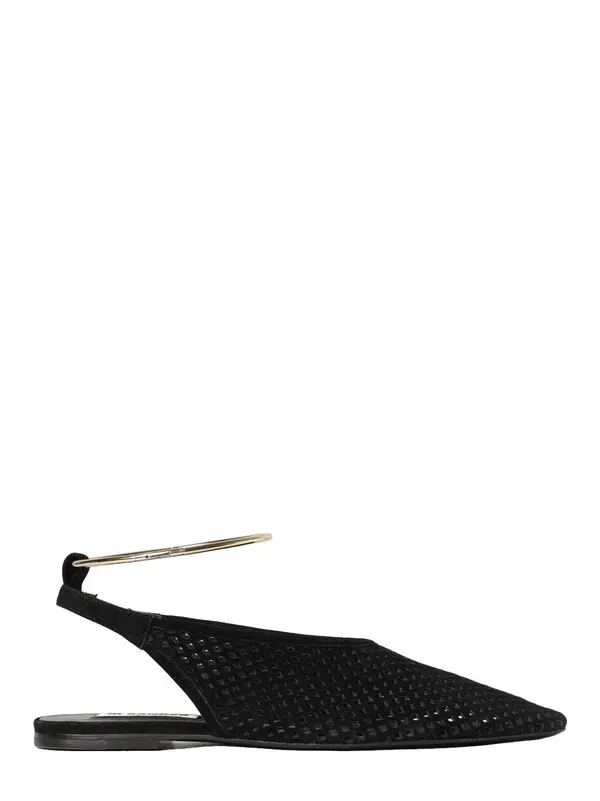 JIL SANDER Ballerina Flat - Black