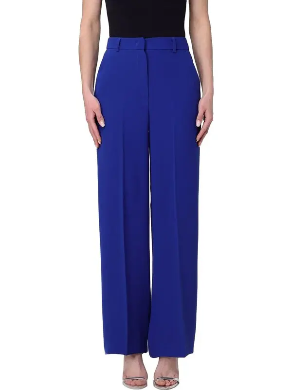 H COUTURE Wide-leg Trousers - Royal Blue