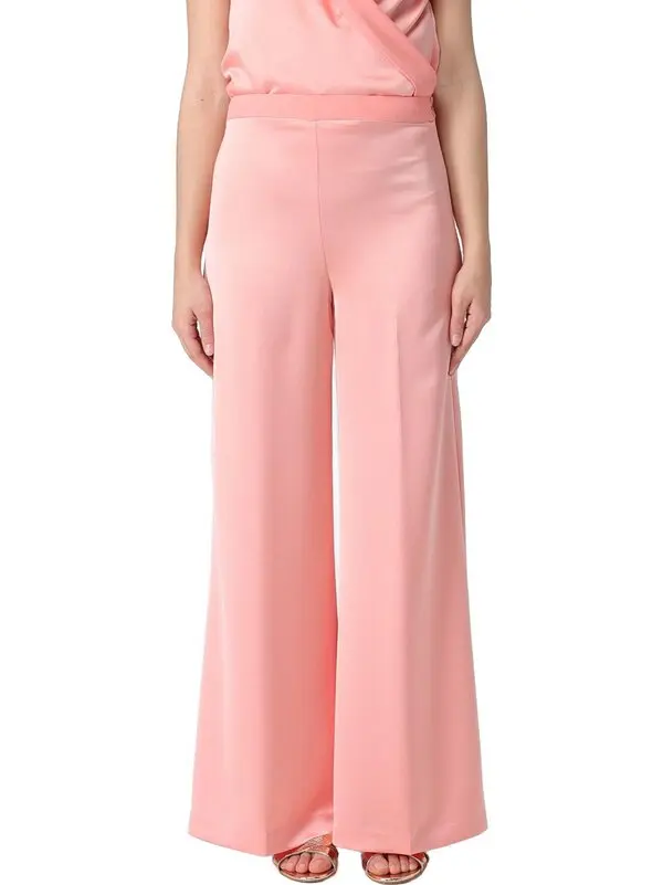 H COUTURE Wide Leg Trousers - Apricot