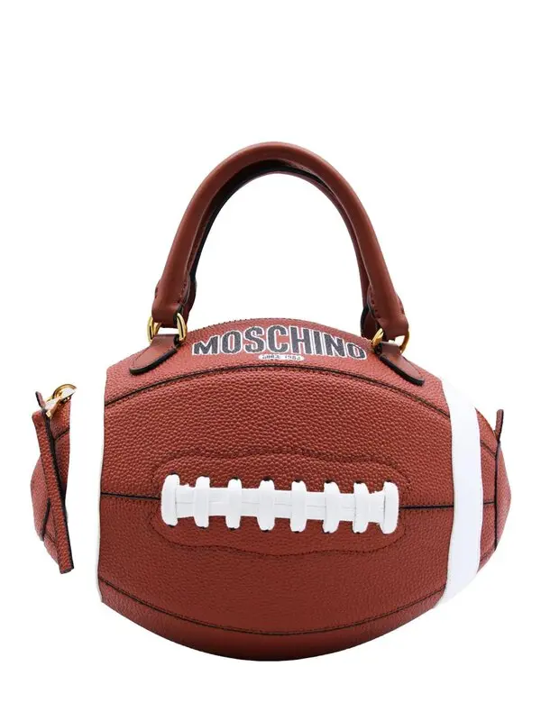 Moschino Top Handle Handbag - Brown