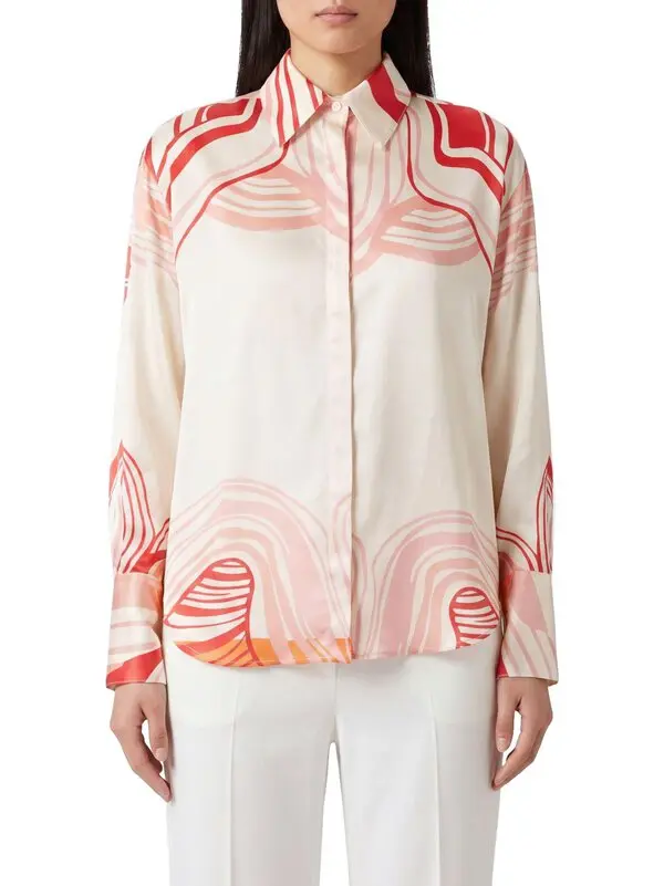 Raquel Diniz Printed Silk Shirt - Multicolor