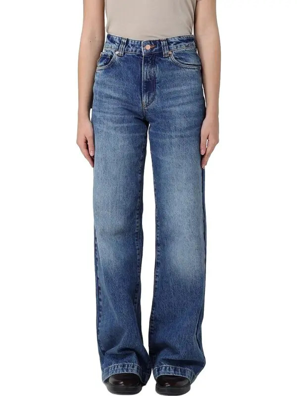 Emporio Armani Wide Leg Jeans - Denim