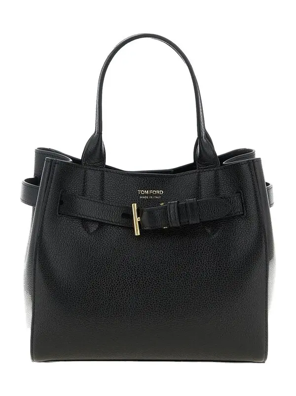 TOM FORD Leather Handbag - Black