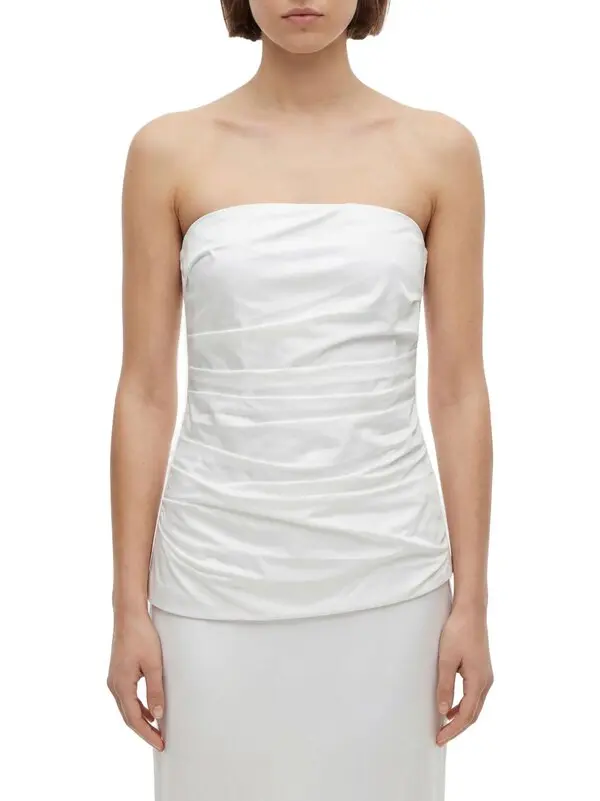 Simkhai Strapless Top - White