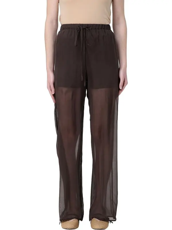 ALYSI Trousers - Cocoa
