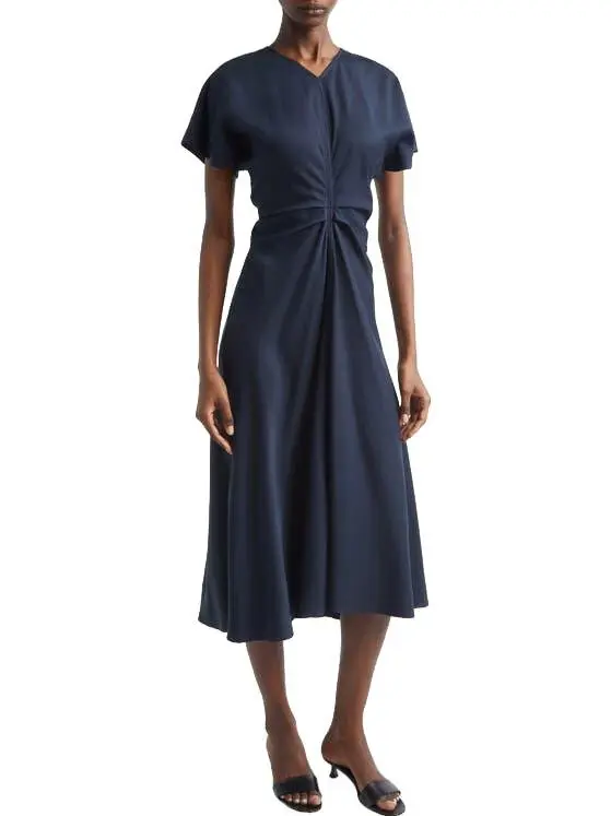 A.L.C. Halle Jersey Midi Dress - Night Blue