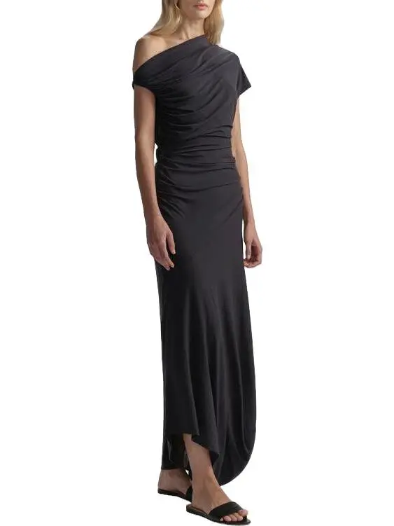 A.L.C. Halle Jersey Midi Dress - Night Blue