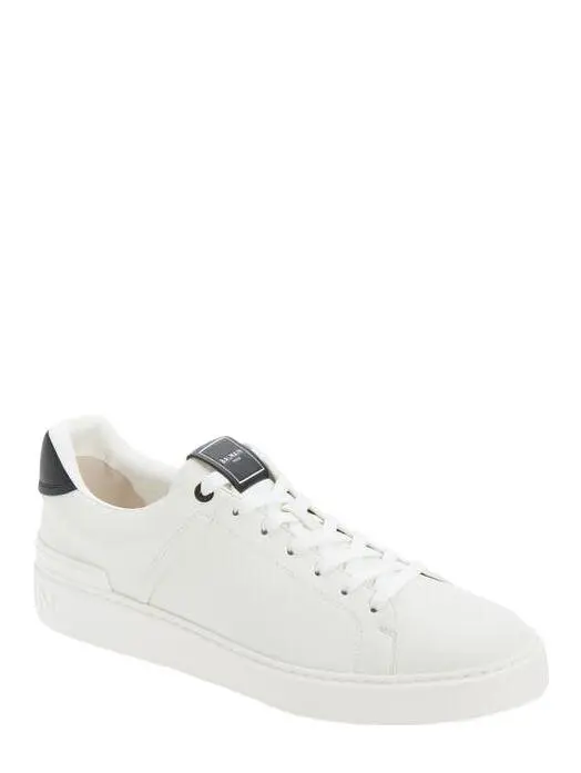 Balmain B-court Trainer - White/black