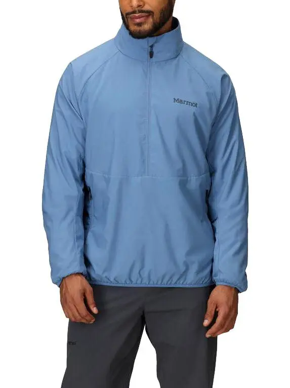 MARMOT Aerothermal Half Zip Pullover - Rain Cloud