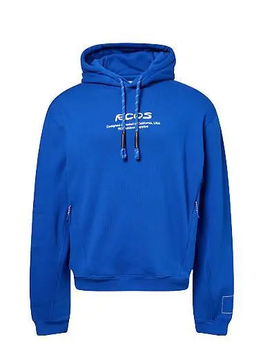 Reese Cooper Cotton-fleece Relaxed-fit Hoody - Cobalt