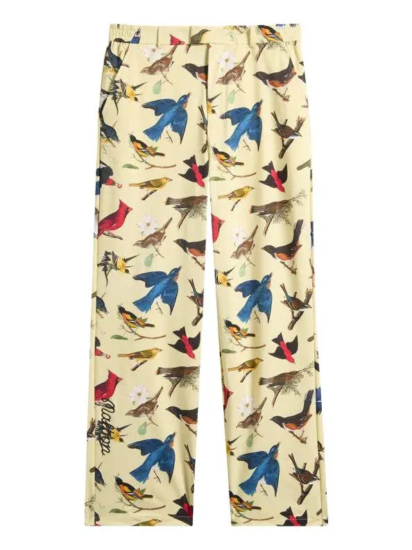 MALBON Birds Of Georgia Print Performance Pants - Bird Print