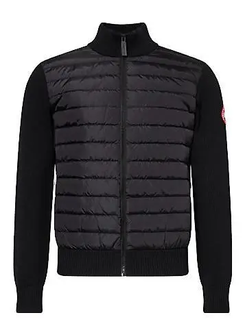 Canada Goose Hybridge Knitted Jacket - Black - Noir