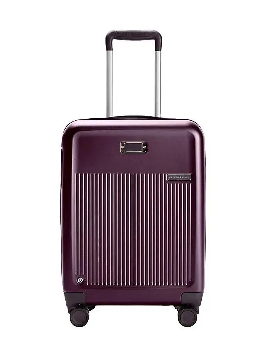 Briggs & Riley Sympatico Global Carry-on Expandable Spinner Suitcase - Plum