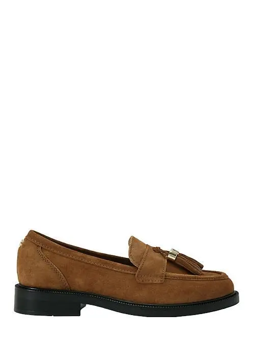Carvela Lavoro Suede Loafers - Tan