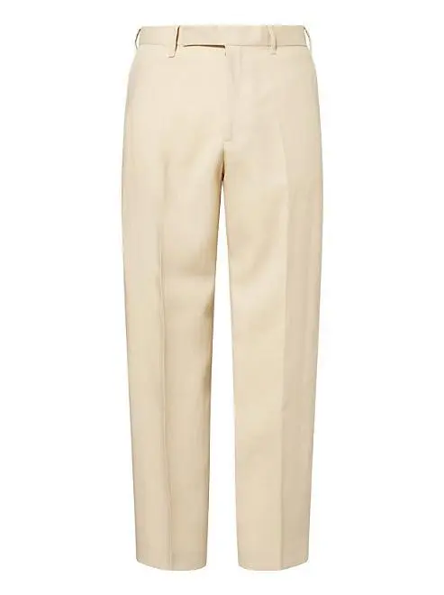 Paul Smith Regular-fit Linen Trousers - White