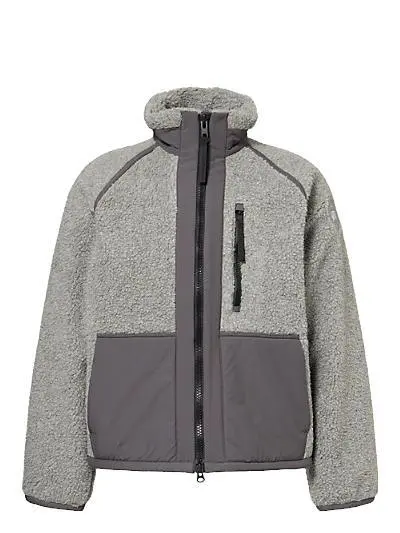 Canada Goose Westport Zip-up Wool-blend Fleece Jacket - Stratus Grey