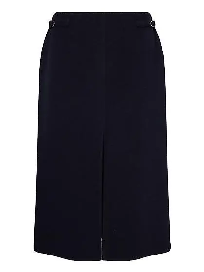 Gabriela Hearst High-rise Cashmere Midi Skirt - Dark Navy