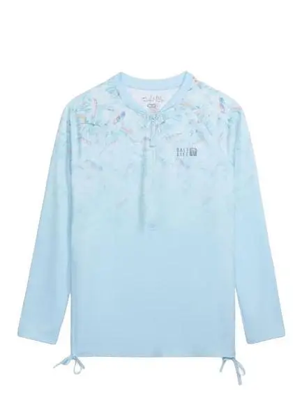 SALT LIFE Performance Long Sleeve Top - Aquamarine