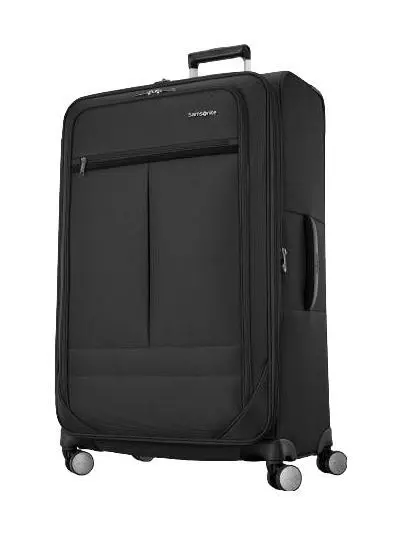 SAMSONITE Element Softside Large Checked Luggage - Black
