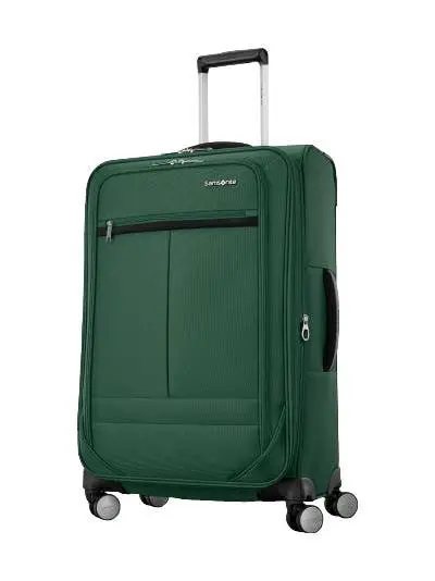 SAMSONITE Element Softside Medium Checked Luggage - Bistro Green