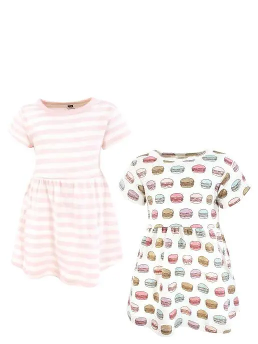 HUDSON BABY 2-piece Dress Set - Macarons