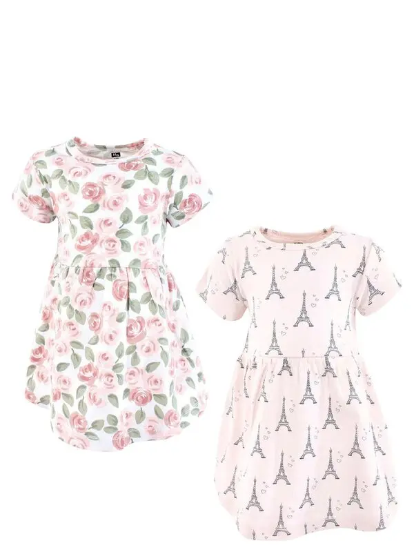 HUDSON BABY 2-pack Printed Cotton Dress - Bonjour Paris