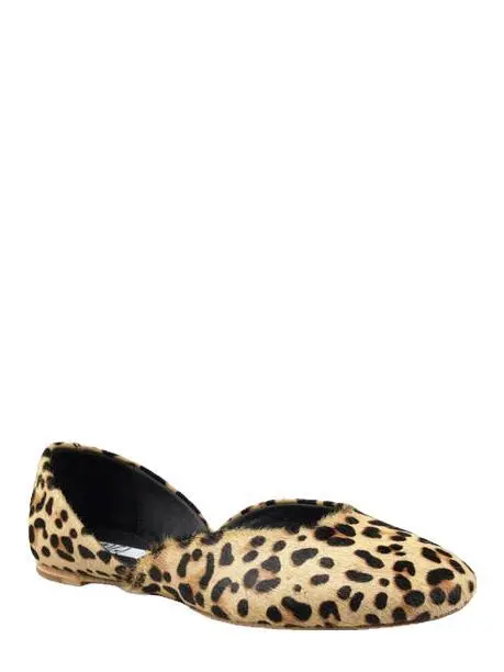 ZIGI Aberdeen D'orsay Flat - Leopard Calf Hair