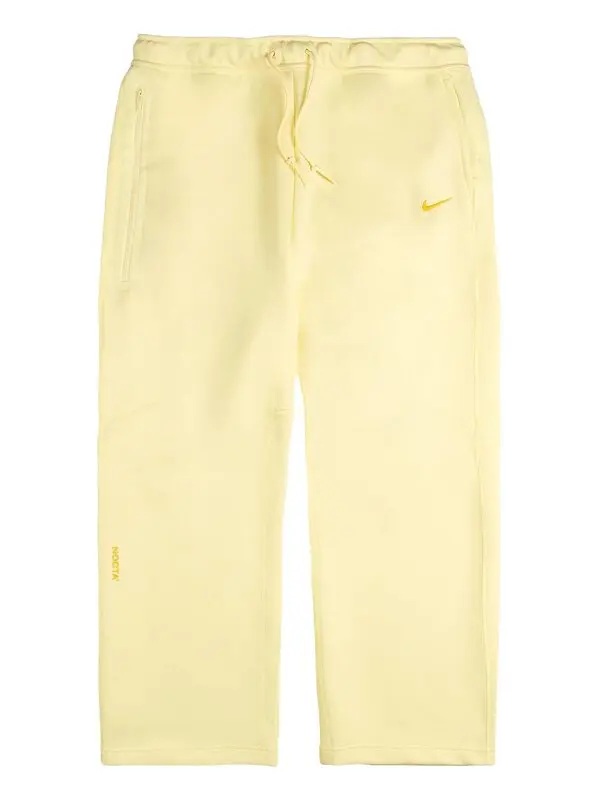 Nike Nocta Tech Fleece Open-hem Sweatpants - Yellow